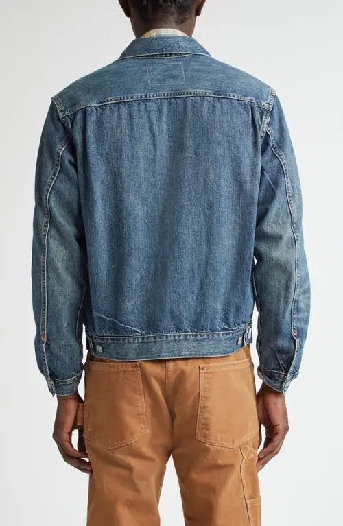 Double Rl Type 2 Roughout Denim Trucker Jacket - Westview